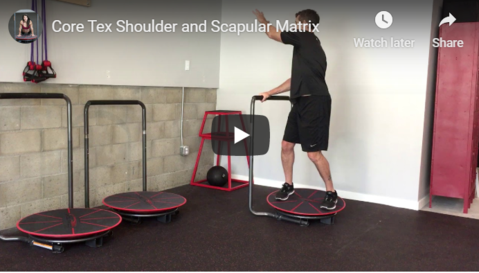 Shoulder Rehab-Core-Tex Shoulder and Scapula Matrix - Team Core-Tex